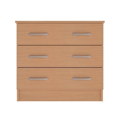 Standard Range 3 Drawer Wide Unit | Alpha Furniture