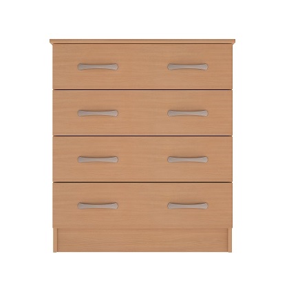 Standard Range 4 Drawer Wide Unit | Alpha Furniture
