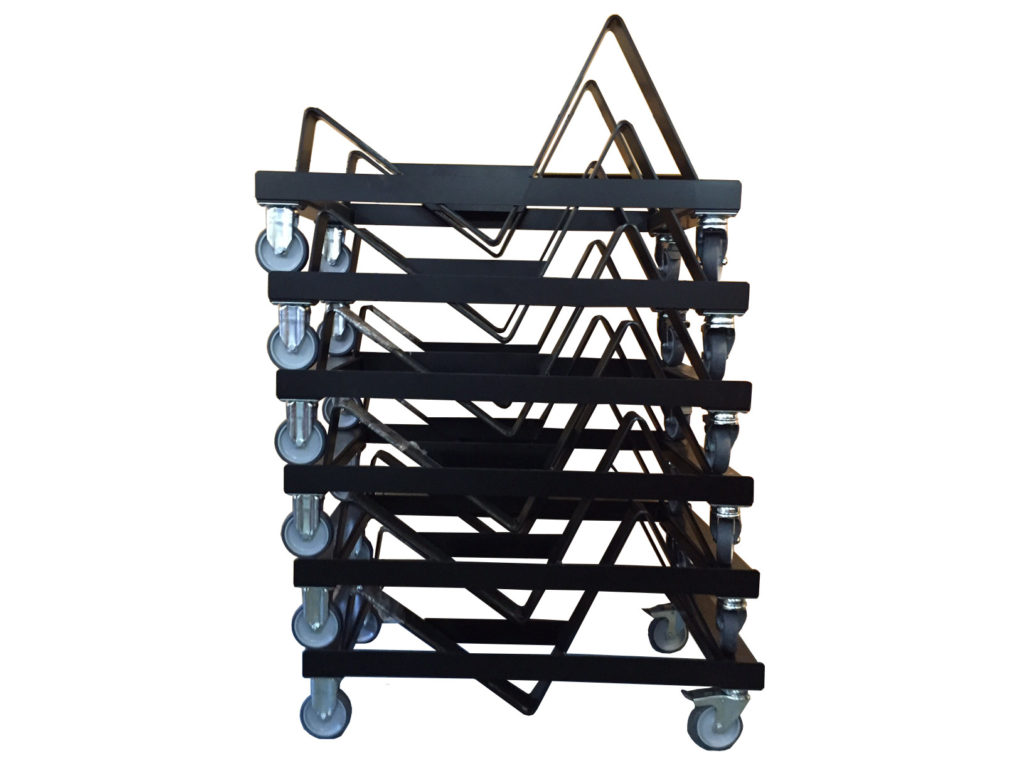 Stacking Chair Storage and Removal Trolleys | Alpha Furniture