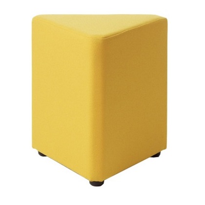 Triangular Segment Low Level Stool | Alpha Furniture