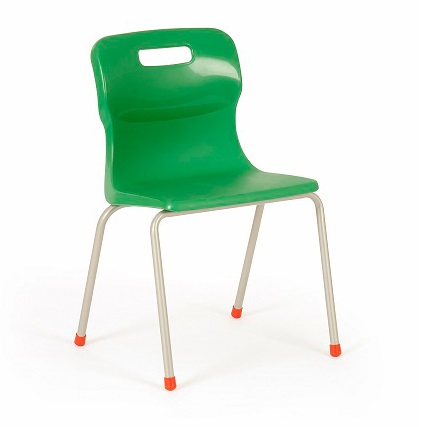 Titan Standard Leg Polypropylene Stacking Classroom Chair | Alpha Furniture