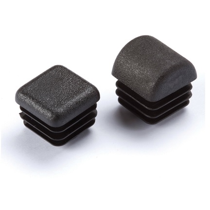 Nylon Chair Feet for Aluminium Chairs 25mm OD | Alpha Furniture
