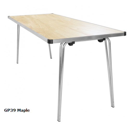 Gopak Contour Folding Tables | Alpha Furniture