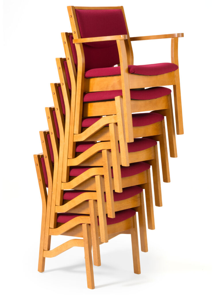 Stacking Armchairs - Practicality and Suitability | Alpha Furniture